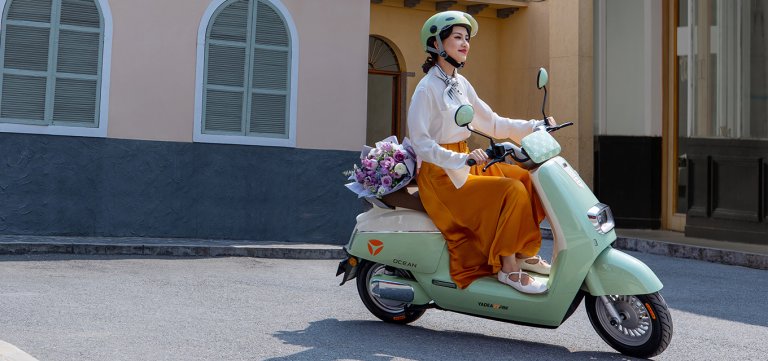 YADEA Ocean – Xe Máy Điện Thời Trang, Êm Mượt, Chuẩn Phong Cách Trẻ