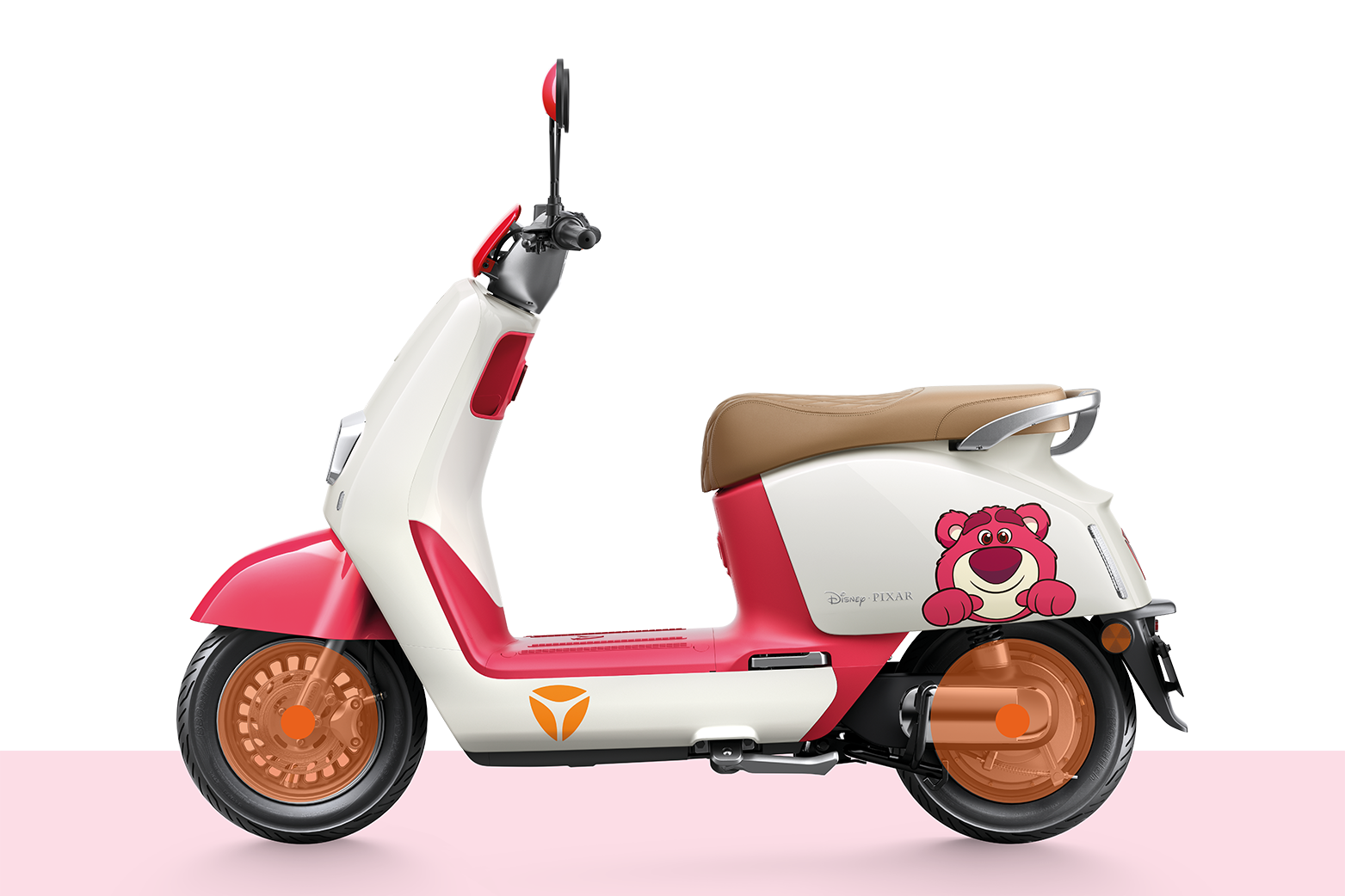 YADEA Ocean Gấu Dâu – Xe Máy Điện Dễ Thương, Nhẹ Nhàng