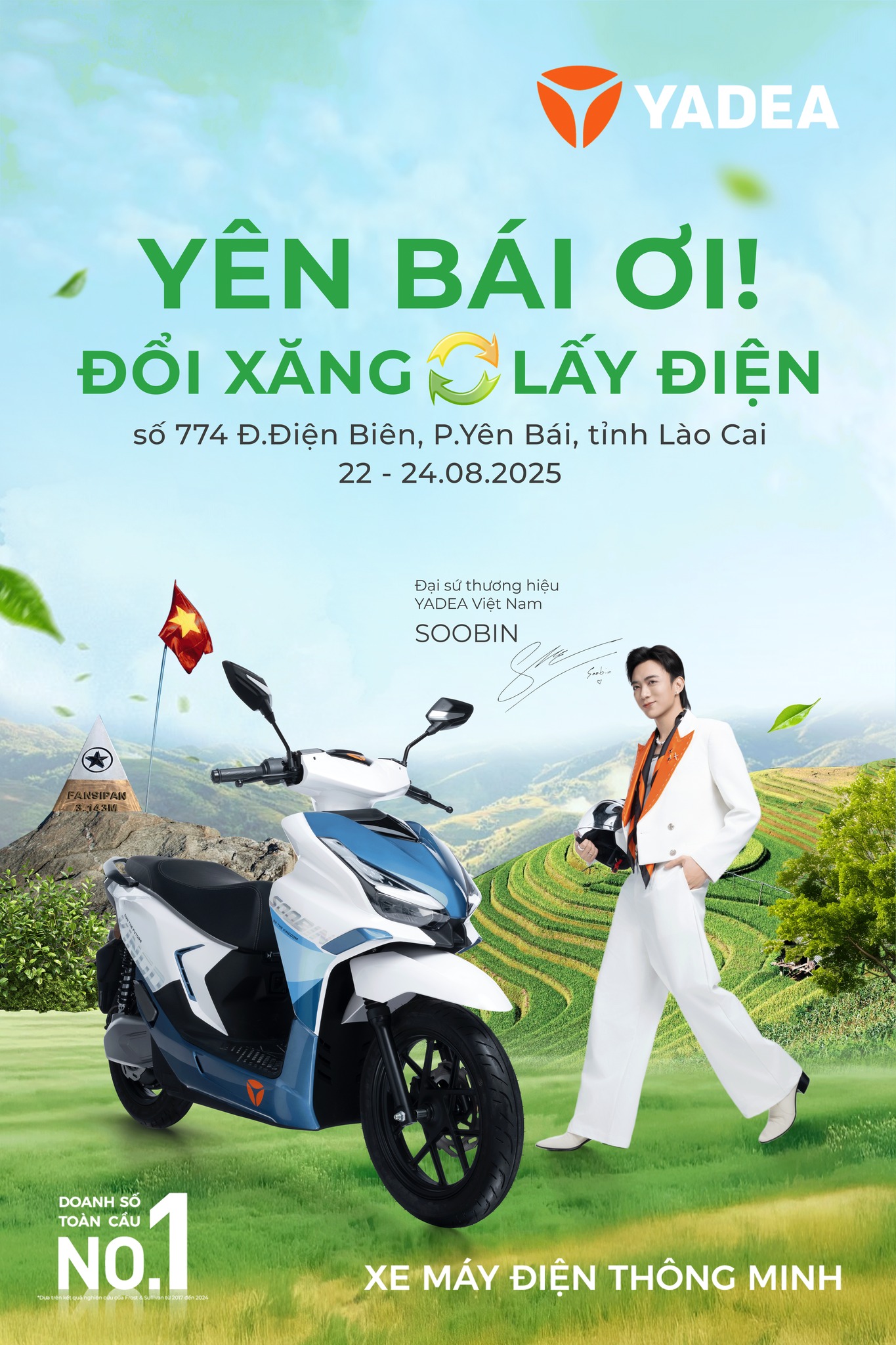 Sống xanh, lái sạch – Đổi xăng lấy xe điện cùng Yadea tại Yên Bái - YADEA Việt Nam | Xe máy điện ...